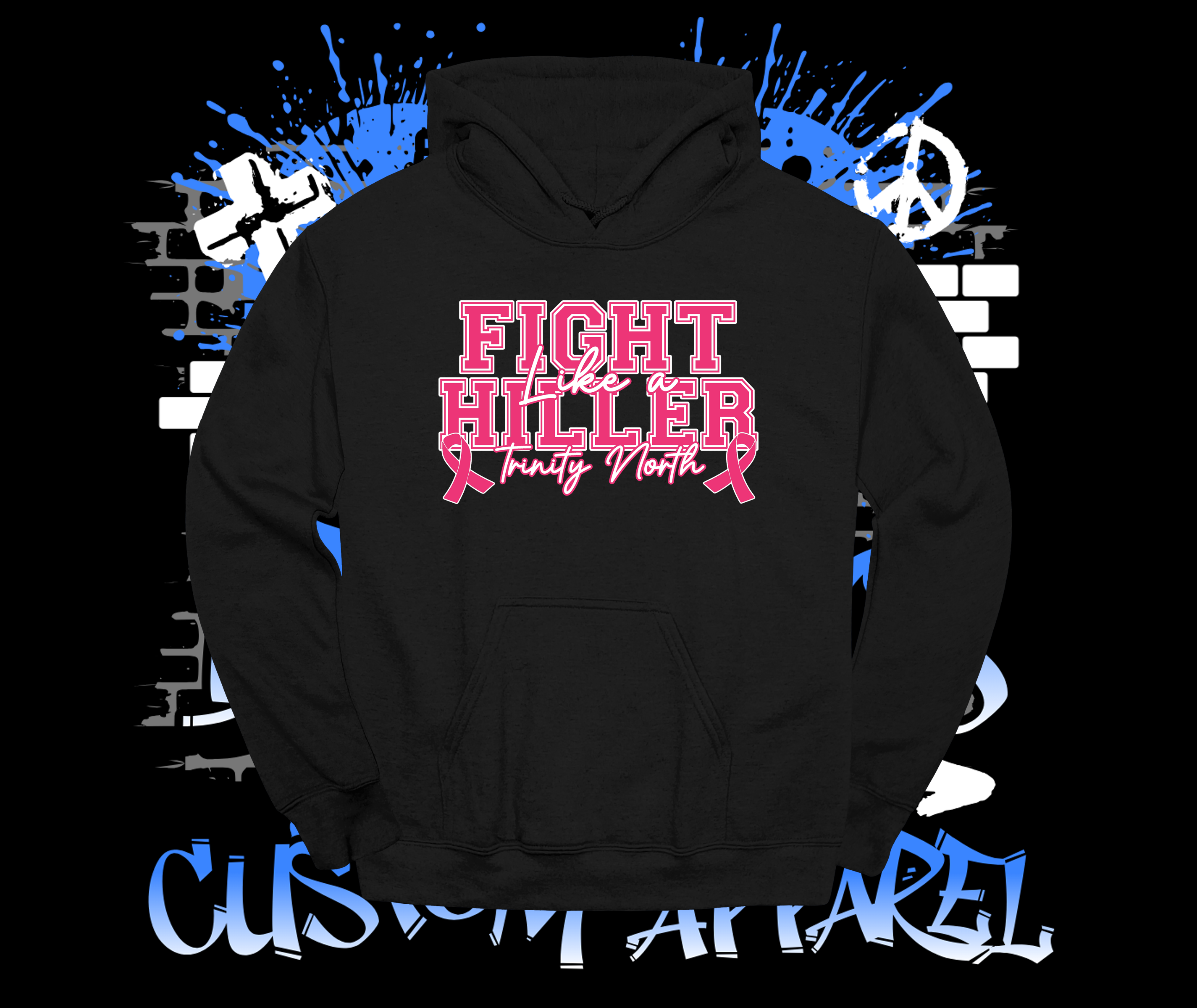 Trinity North Fight Like a Hiller Hoodie – AIR Designs